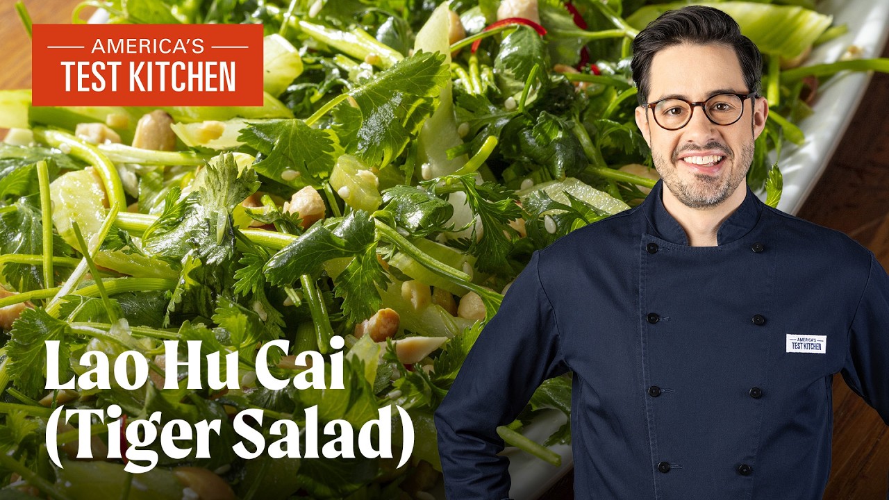 How to Make Lao Hu Cai (Tiger Salad) - Pantry Vault