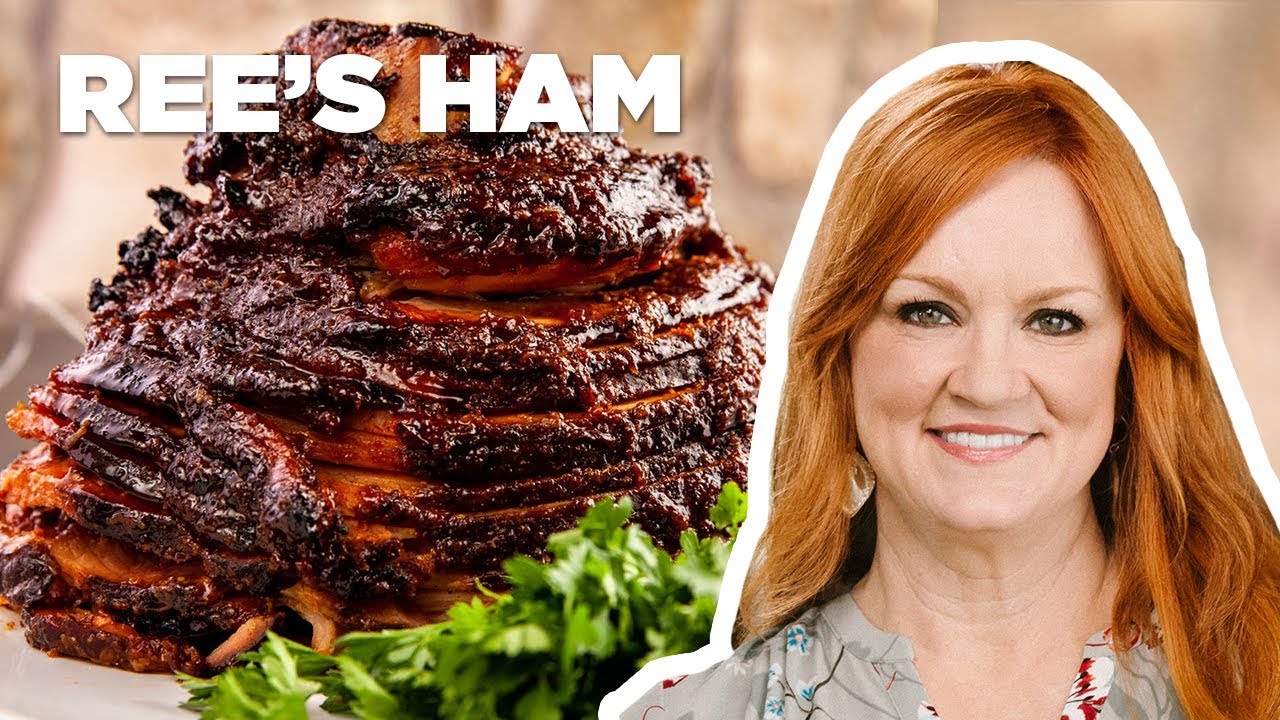 The Pioneer Women Makes Amazing Glazed Ham - Pantry Vault